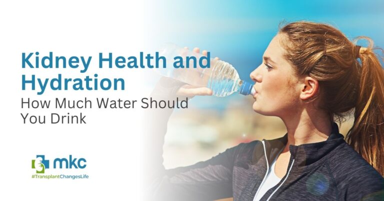 Kidney Health and Hydration: How Much Water Should You Drink? | MKC